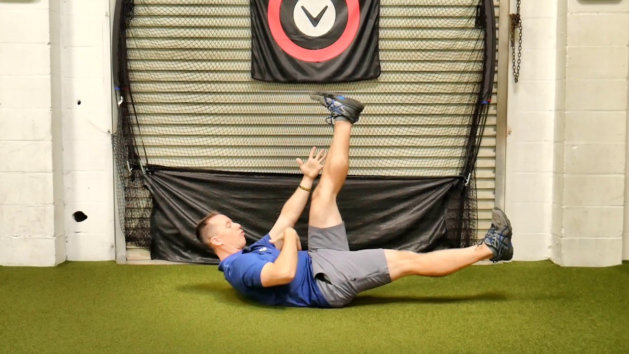 Hollow Hold w Single Leg V Up Hold - YouTube