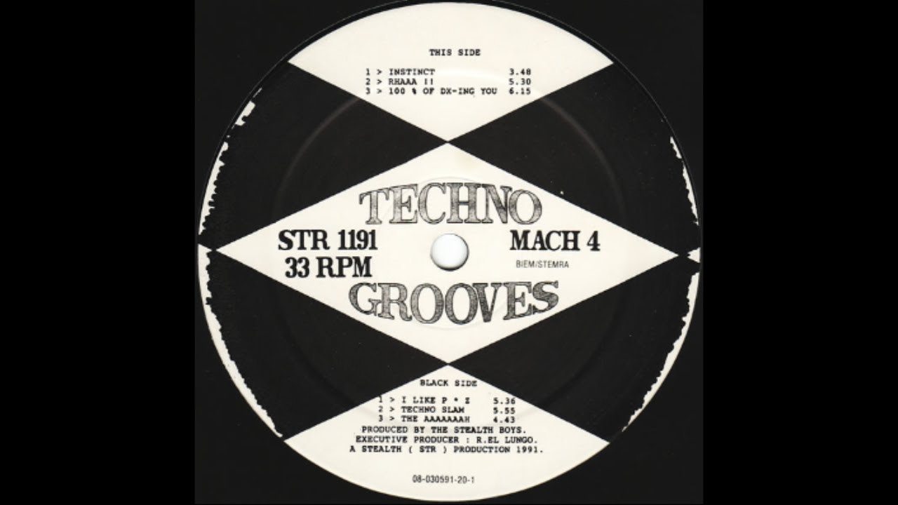 The Stealth Boys - Techno Slam [Techno Grooves Mach 4, 1991) - YouTube