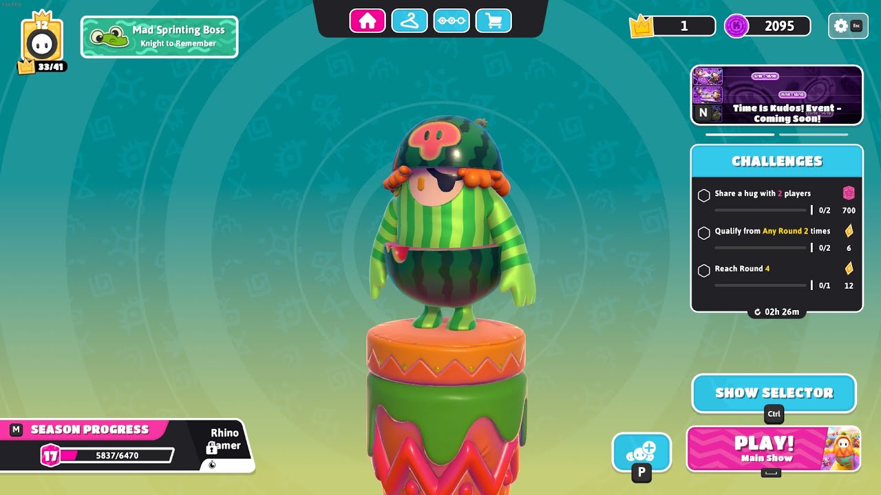 New Fall Guys UI Interface + New Item Shop *UPDATE* - YouTube