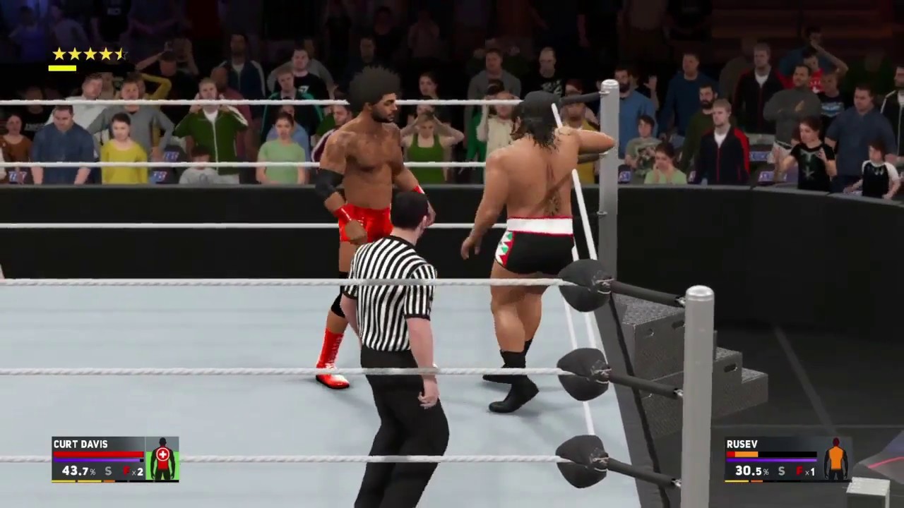 WWE 2k17 My Career Mode - Ep. 29 - Why, Hello Rusev! - YouTube