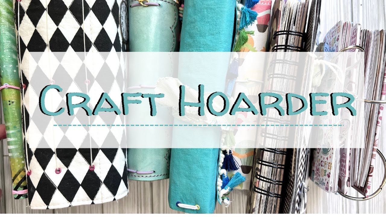 Confessions of a Craft Hoarder: Making/ Collecting JOURNALS - YouTube