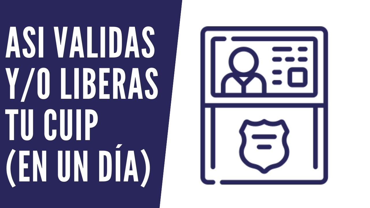 Como saber SI TIENES CUIP y como DAR DE BAJA TU CUIP | SEGURIDAD ...