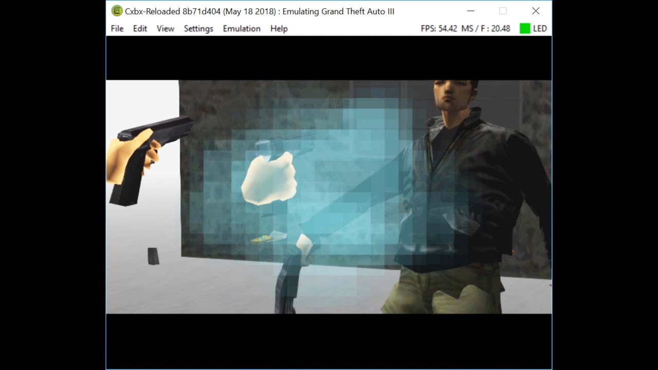 Cxbx-Reloaded Xbox Emulator - Grand Theft Auto III Ingame! (8b71d40 ...