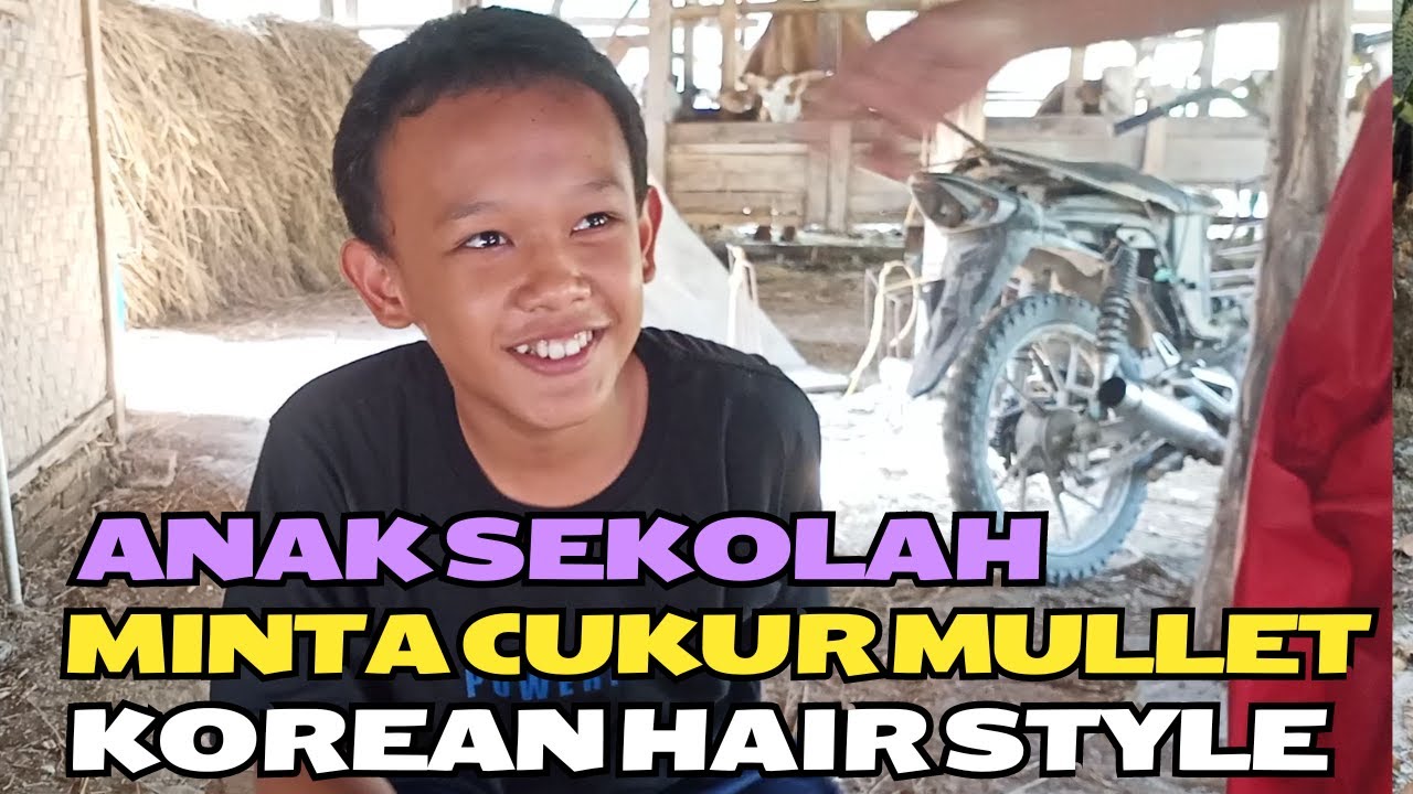 Potong rambut mullet ternding thailand haircut , indian street haircut ...