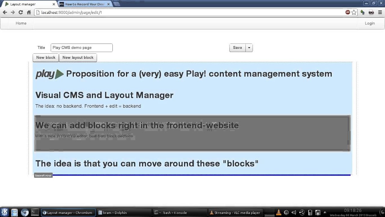 A content management system (CMS) for Play! Framework - YouTube