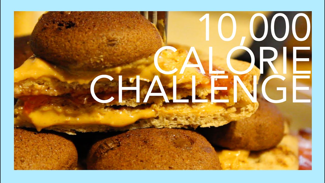 10,000 CALORIE CHALLENGE!!! (VEGAN) - YouTube