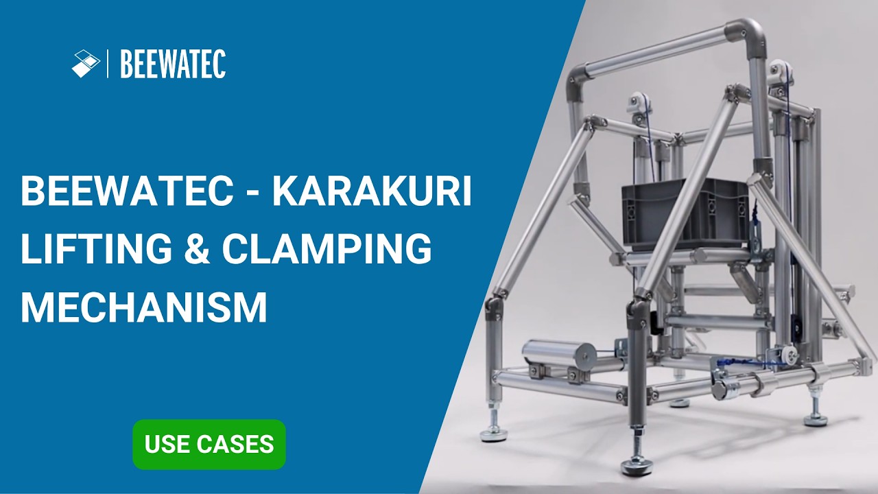 Karakuri Lifting & Clamping Mechanism | BeeWaTec 605106 - YouTube