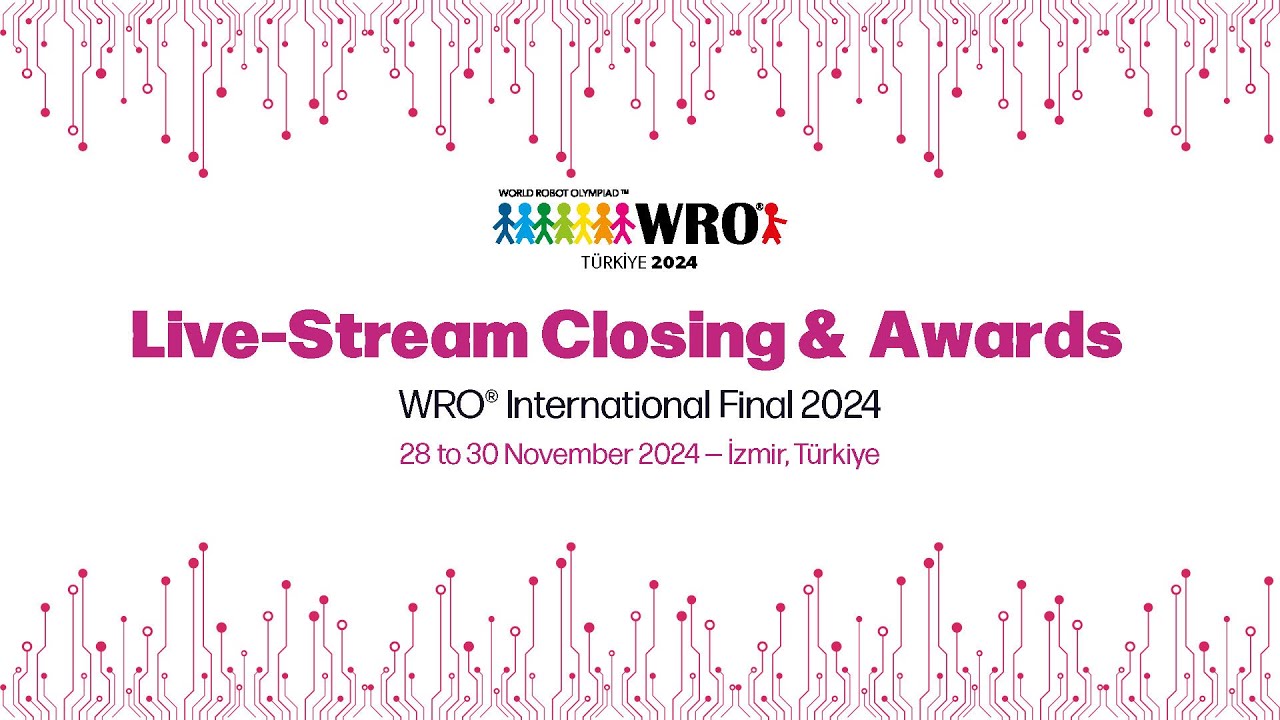 WRO International Final 2024 | Award Ceremony - YouTube