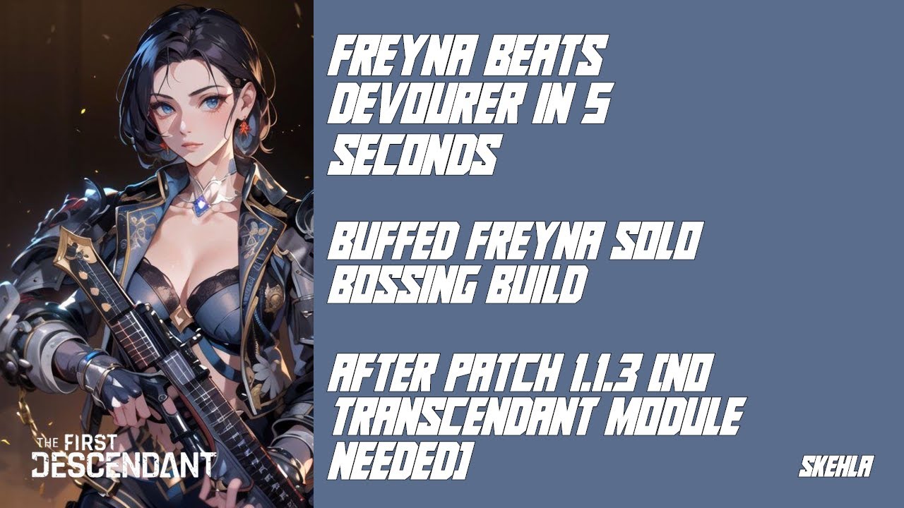 S-Tier Freyna - Solo Bossing Build - Hard Devourer in 5 Seconds - The ...