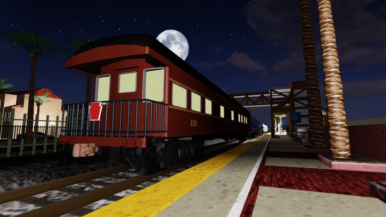 Running the Artic Express Train in SoCal Train Sim. (Roblox) - YouTube