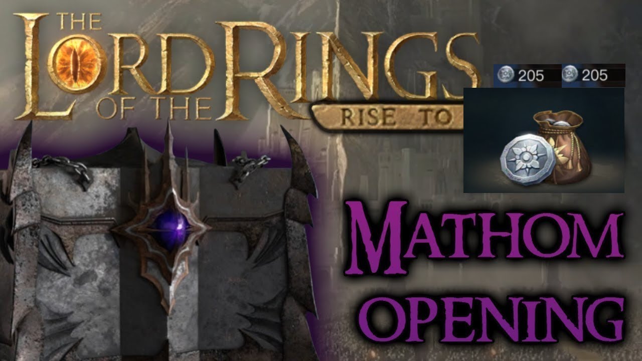 Lotr: Rise to War - 205 Mathom Chests Opened! - YouTube