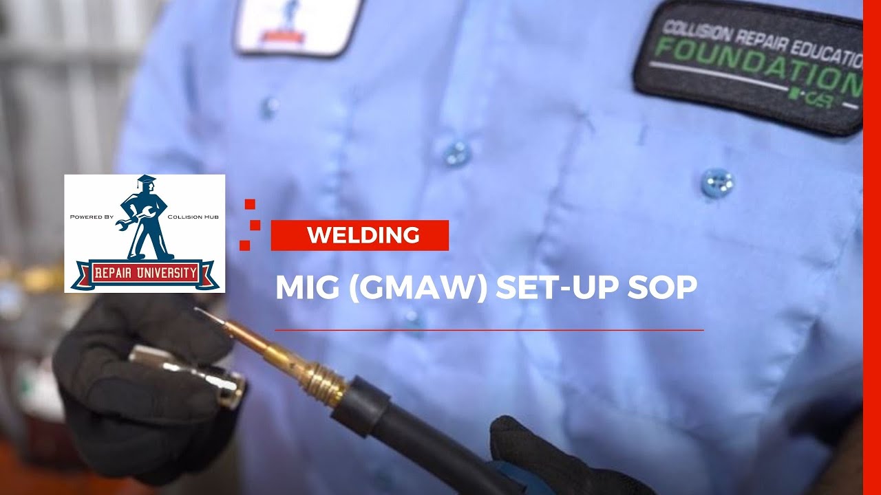 Set-Up MIG (GMAW) Welder For Collision Repair - YouTube