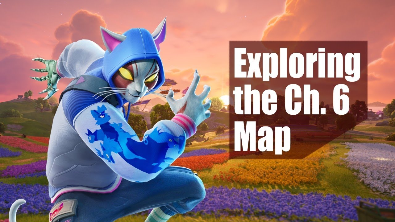 Exploring the Chp 6 map - 🔴 Live Playing Zero build 🐔 Use code - CPT ...