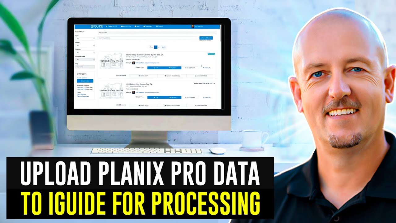 [How To] upload Planix Pro data to iGuide for processing. - YouTube