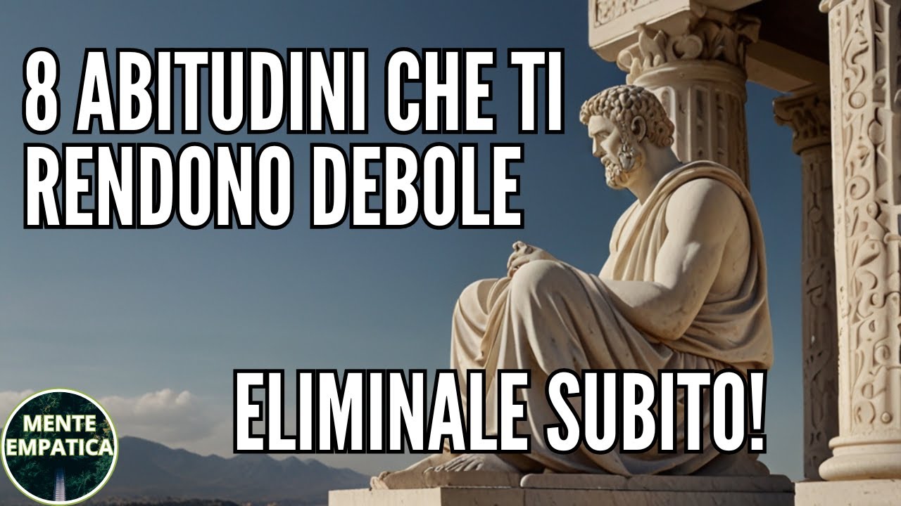 8 Abitudini che Ti Rendono Debole [ELIMINALE SUBITO!] | Filosofia ...