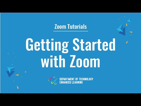 Getting started with Zoom - YouTube