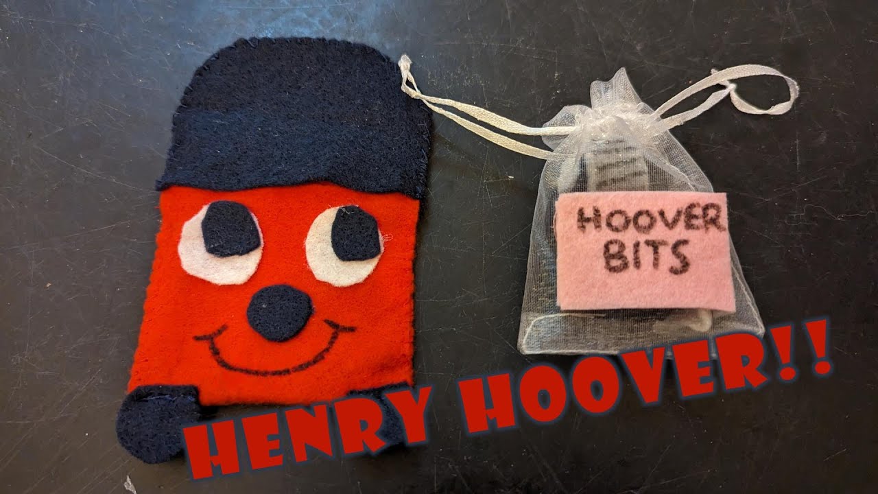 Fun & Cute Henry Hoover Plush Toy - YouTube
