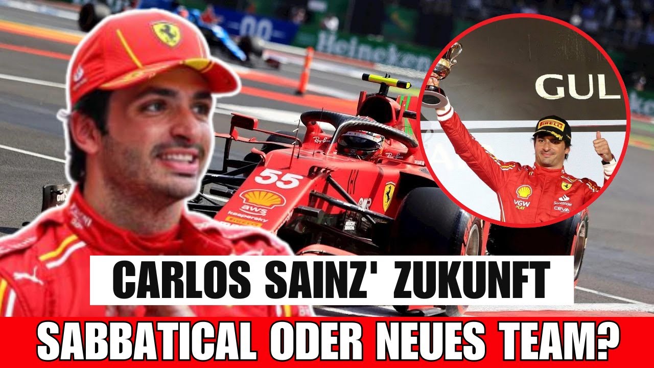 Carlos Sainz' Zukunft: Wohin geht die Reise nach Ferrari? - YouTube