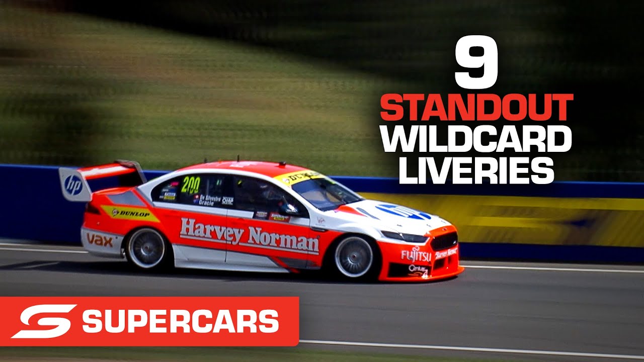 9 standout WILDCARD liveries | Supercars 2021 - YouTube