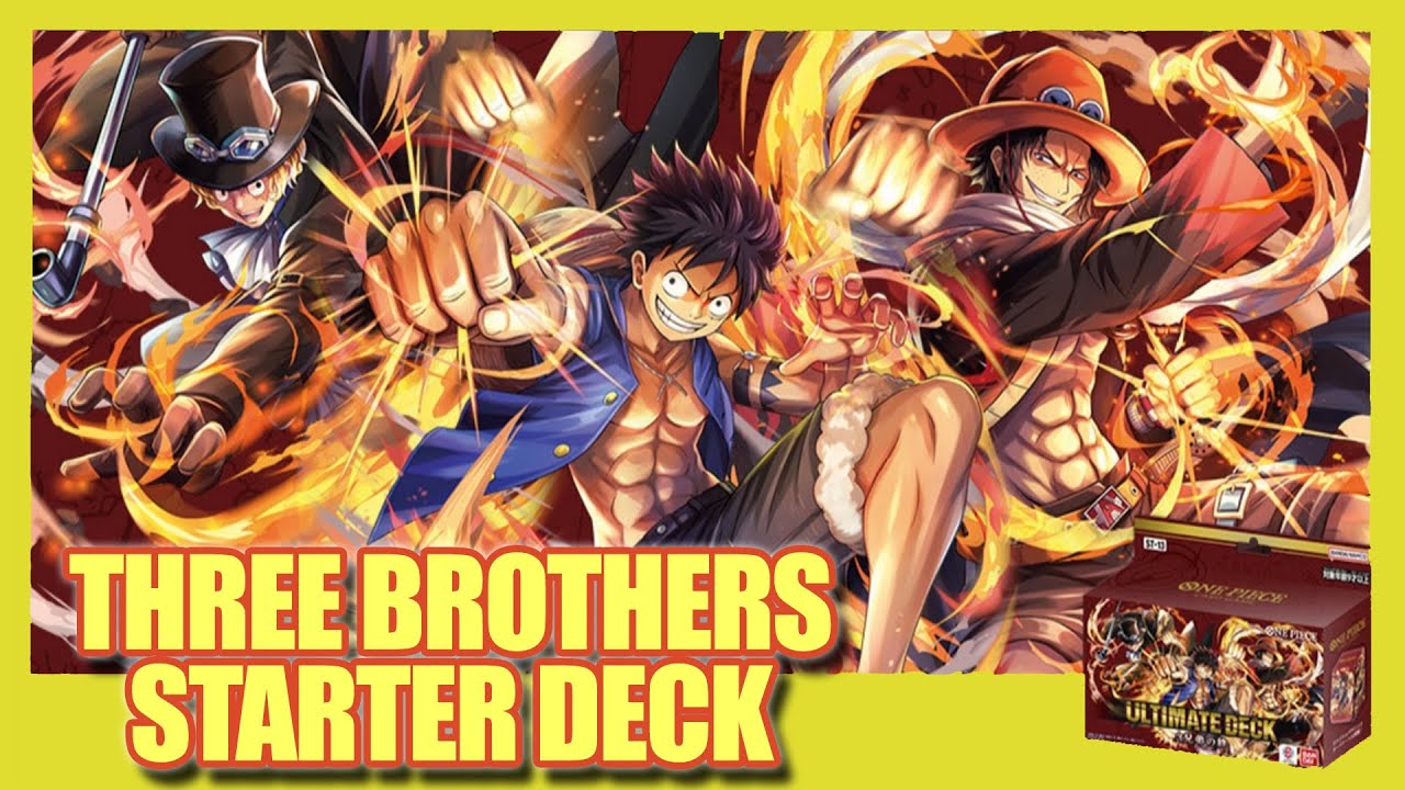 The Three Brothers Starter Deck COMPLETE Overview - YouTube