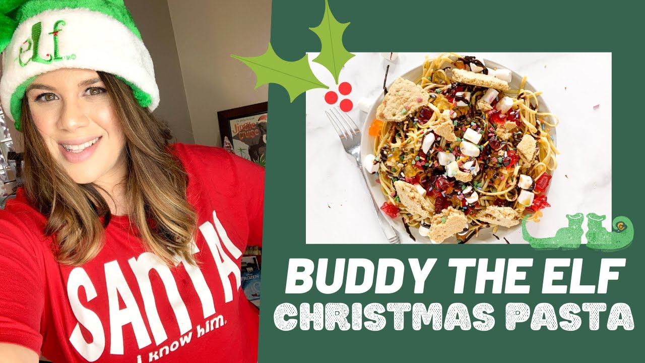 Buddy the ELF Christmas Breakfast Pasta | Krysten's Kitchen - YouTube