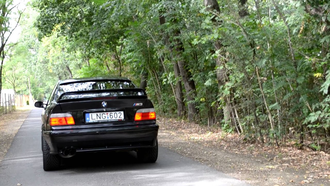 BMW E36 M3 S52 supersprint race launch - YouTube