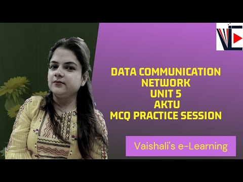 Unit 5 Data Communication Network DCN MCQ Practise Session - YouTube
