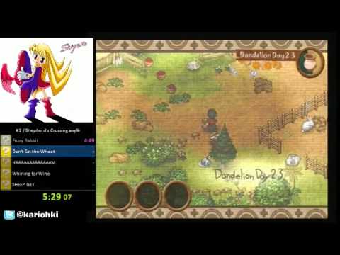 [PS2] Shepherd's Crossing Any% in 22:28 - 1 / 2 - YouTube