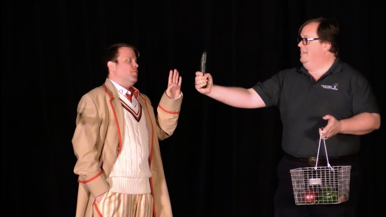 Doctor Who "CELERY RUN"- Comedy Sketch (Idiot's Lantern: Gallifrey One ...