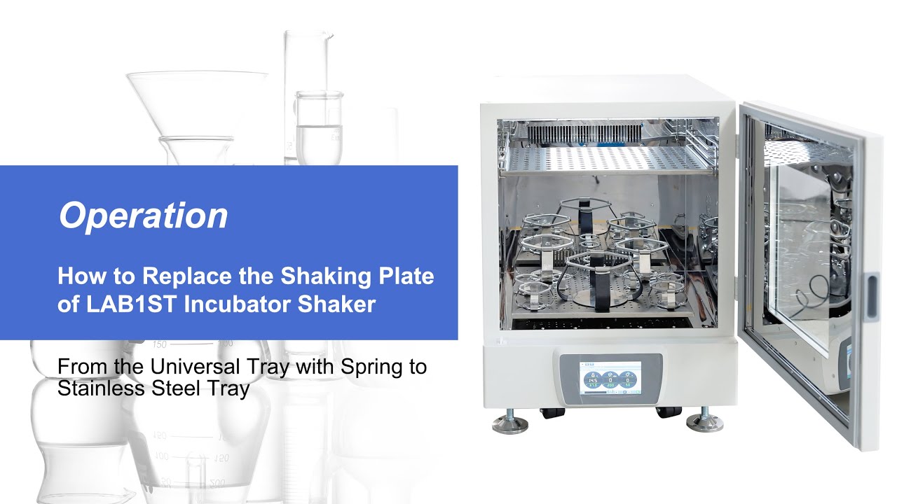 How to Replace the Shaking Plate of a LAB1ST Incubator Shaker - YouTube