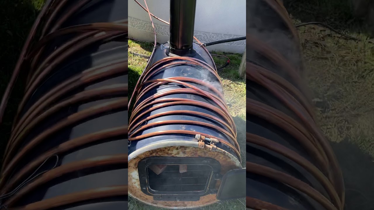 Start of redneck hot tub - YouTube