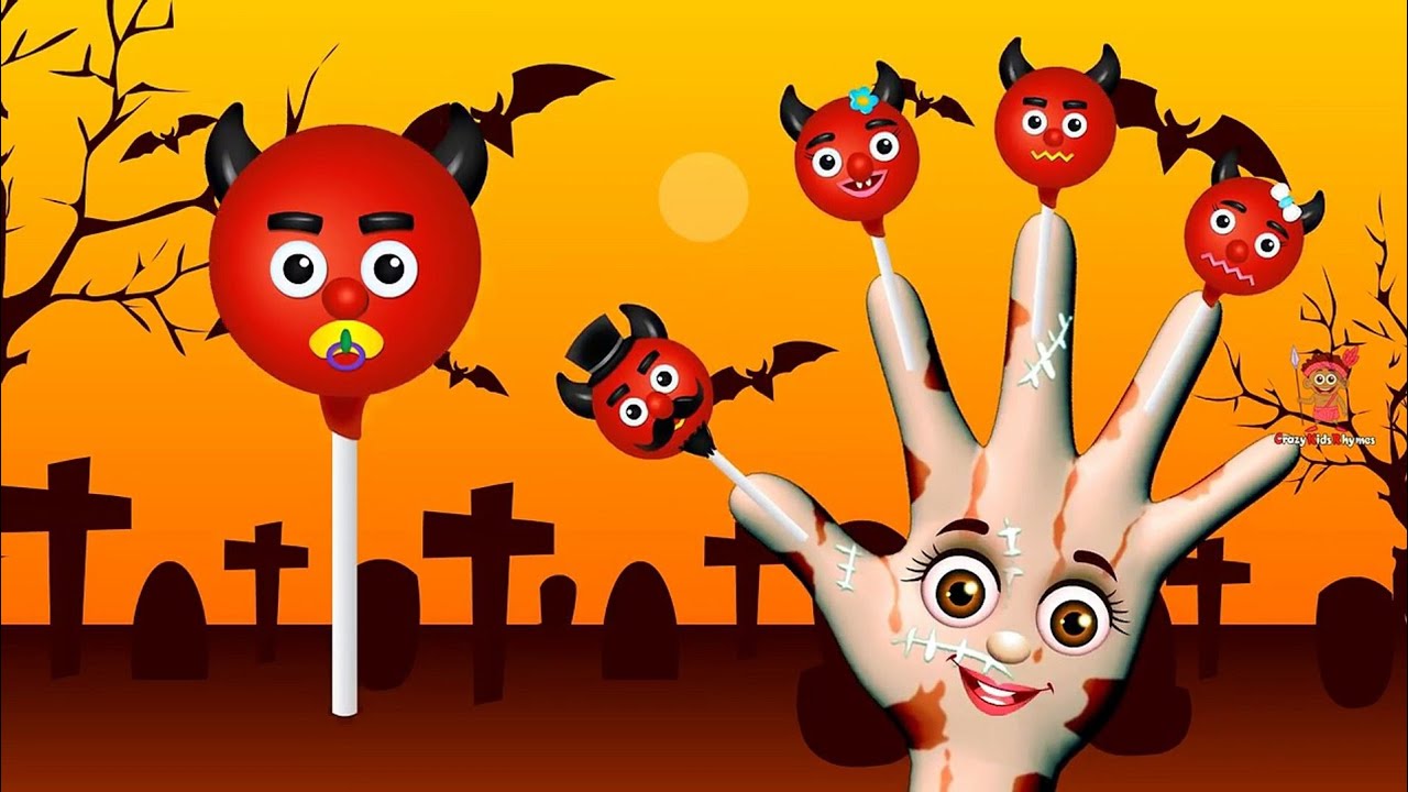 The Finger Family Song | Devil Finger Family | Nursery Rhymes | Cartoon ...