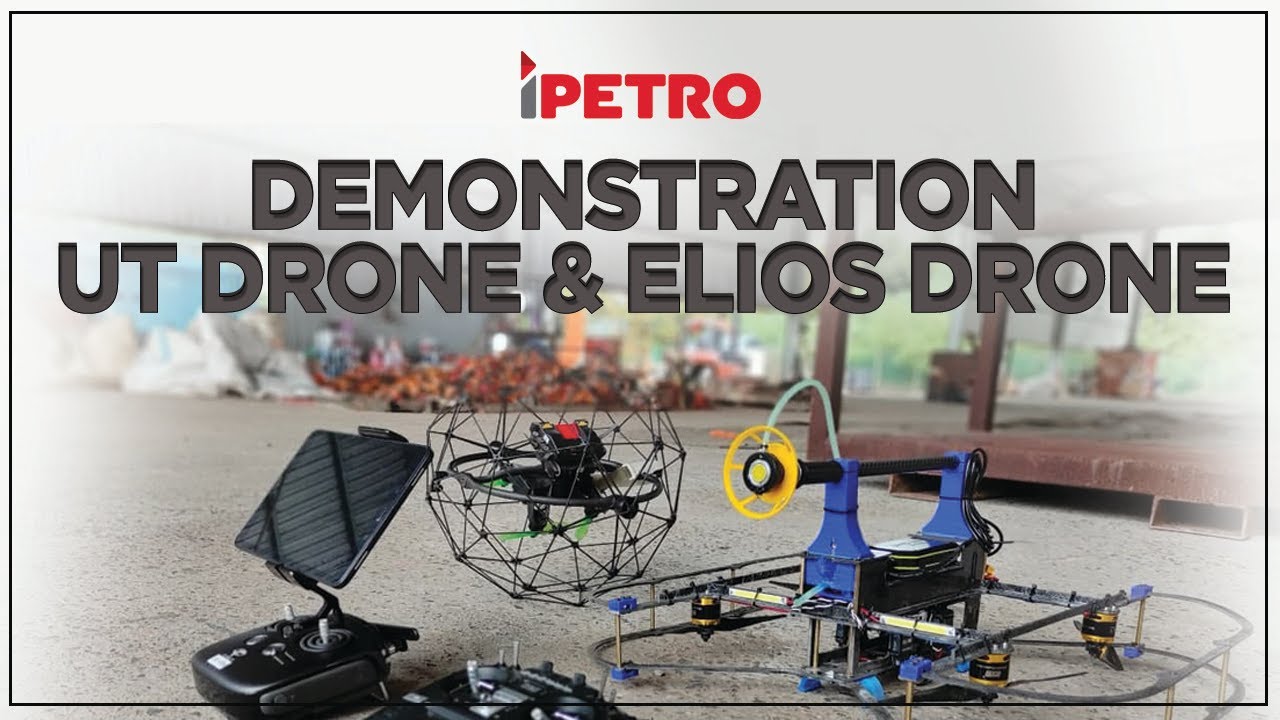 Demonstration UT Drone & Elios Drone - YouTube