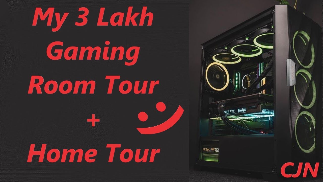 MY GAMING SETUP + HOME TOUR | CJN Creations | - YouTube