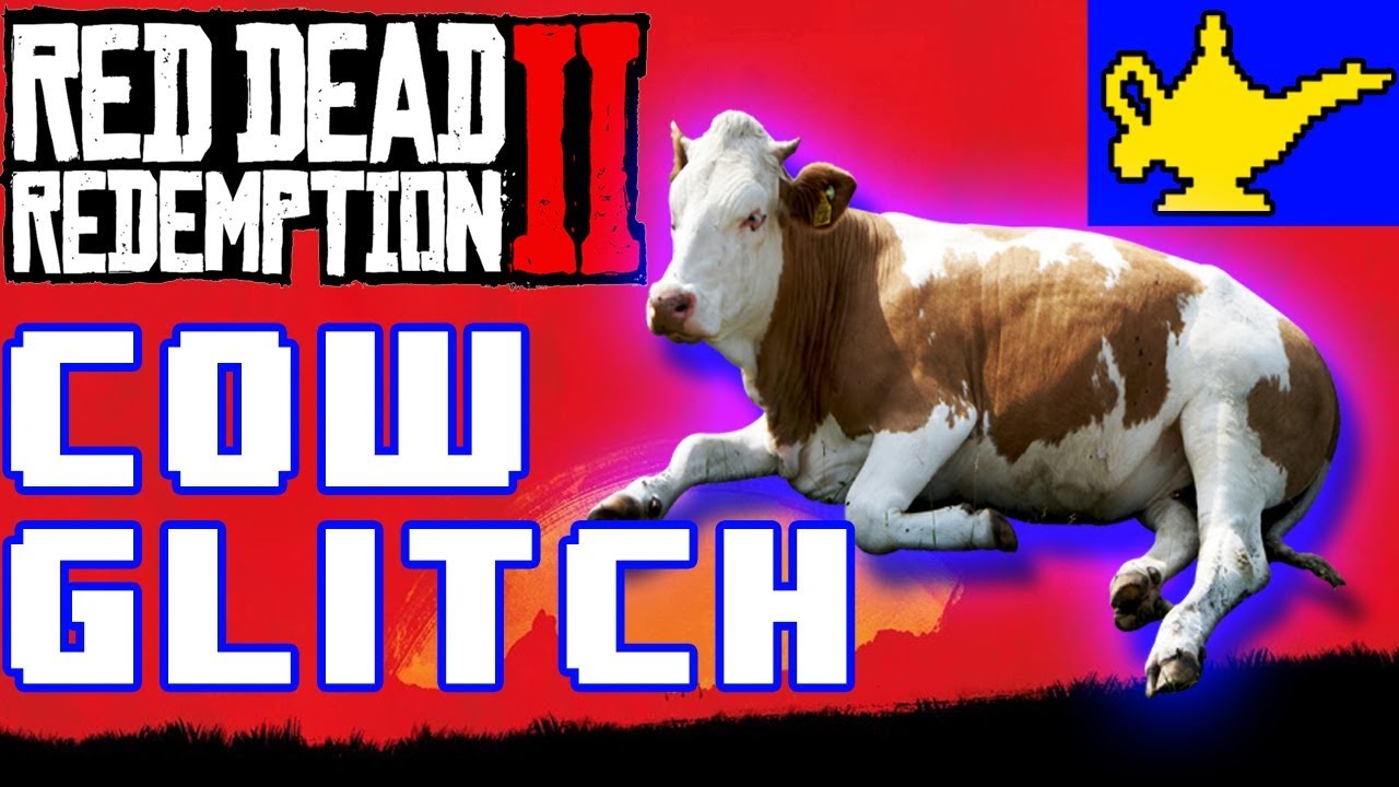RED DEAD REDEMPTION 2 GLITCH - Punching a Cow Glitch - YouTube