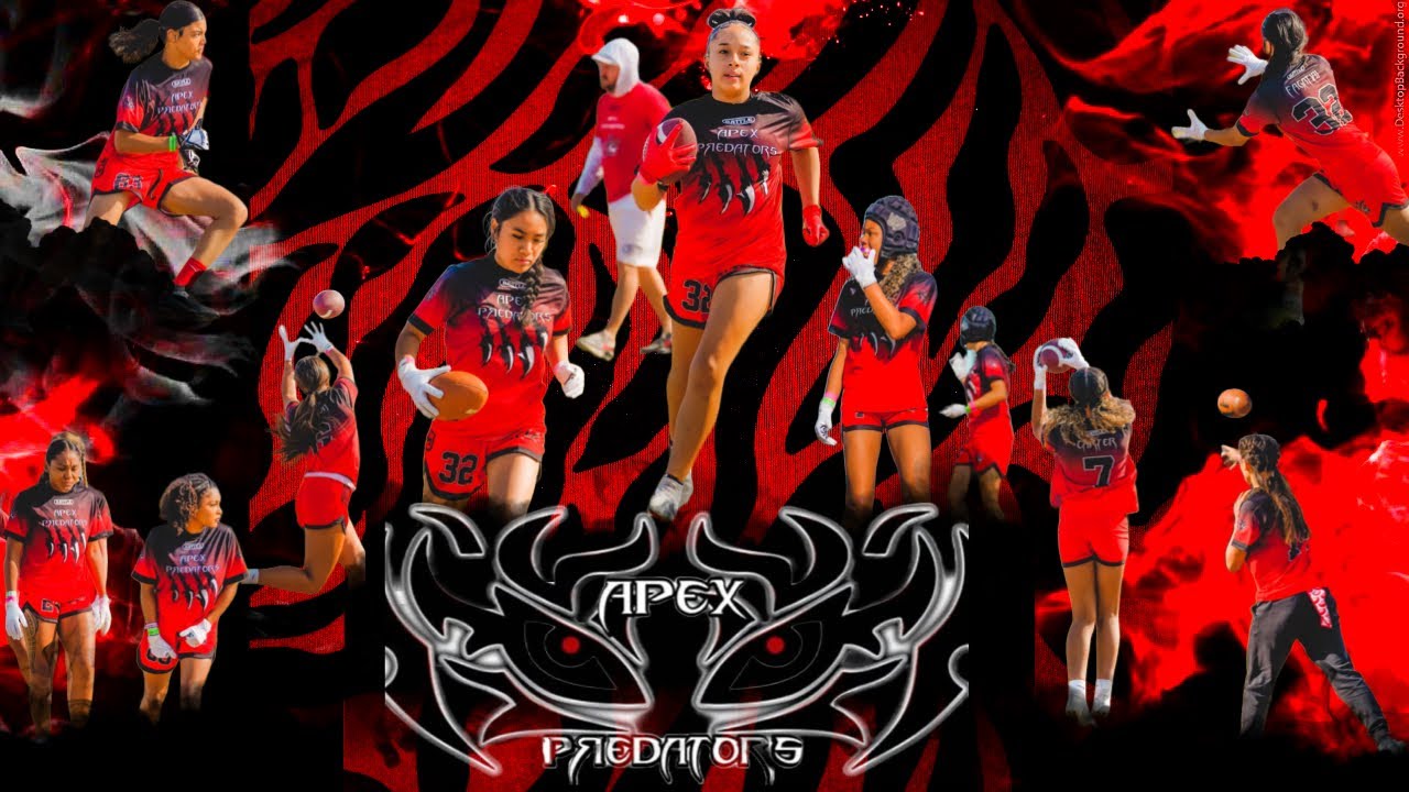 Apex Predators Girls Flag Football (HardCount Tournament (NV) - YouTube
