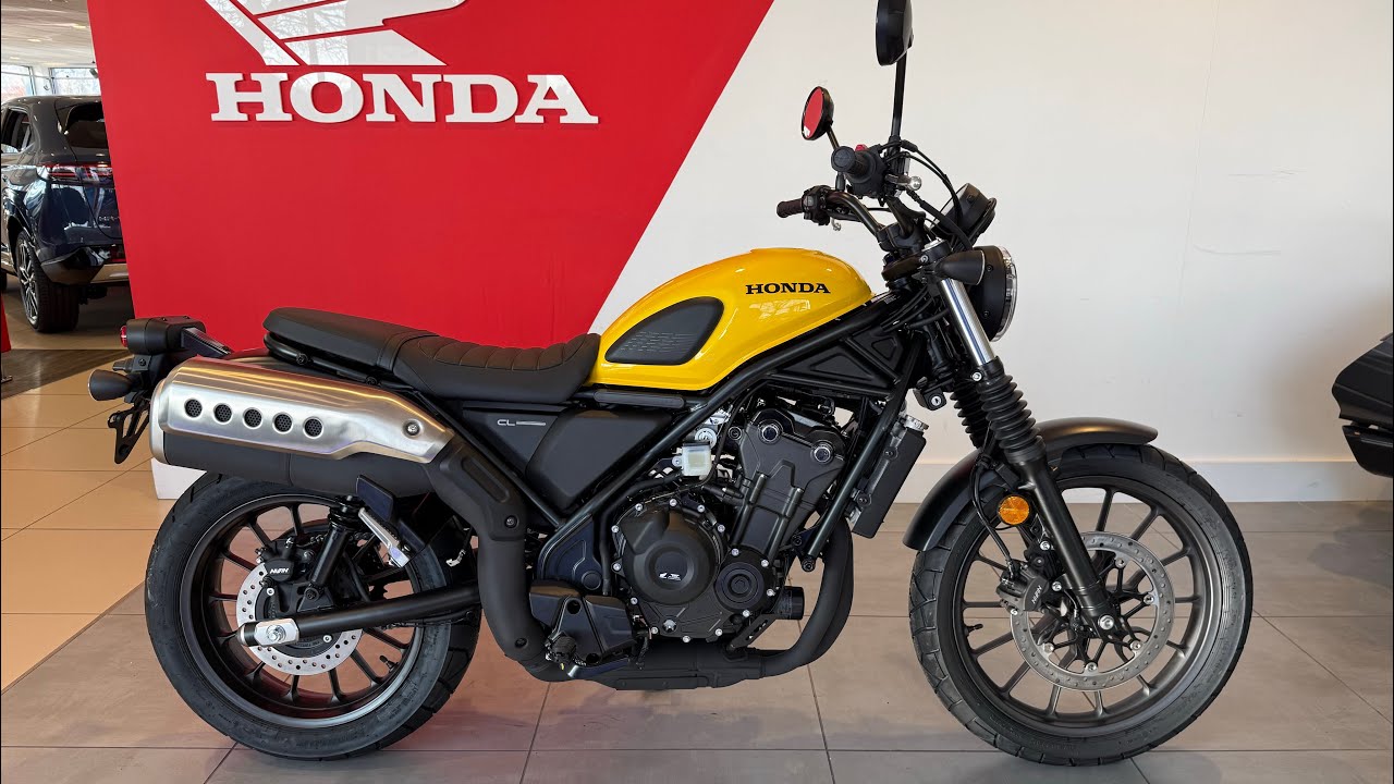 New CL500 in Pearl Dusk Yellow @ John Banks Honda Motorcycles ...