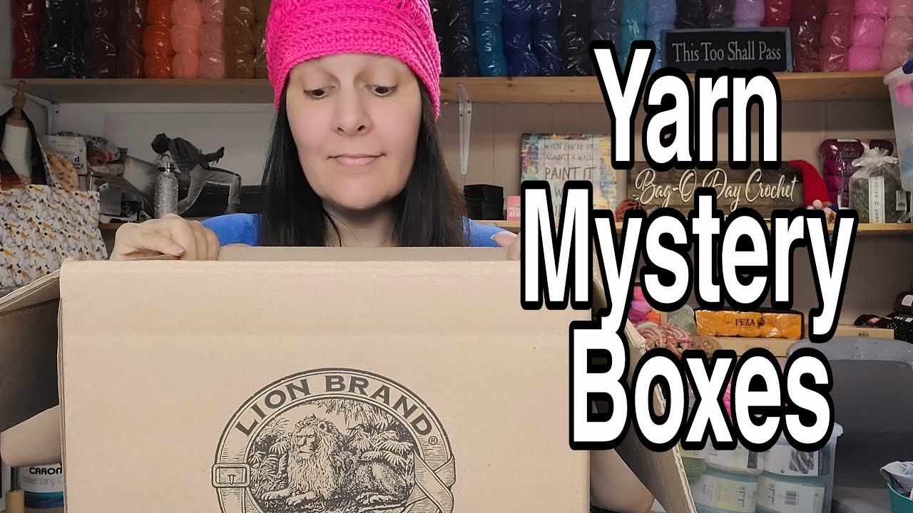 Yarn Unboxing / Bag O Day Crochet Mystery Box - YouTube