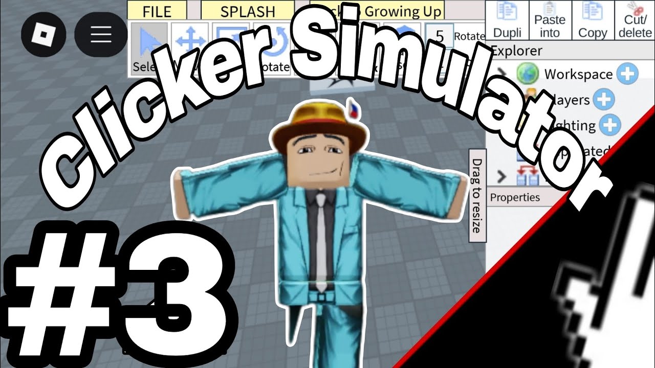 Clicker Simulator Tutorials in studio lite - YouTube