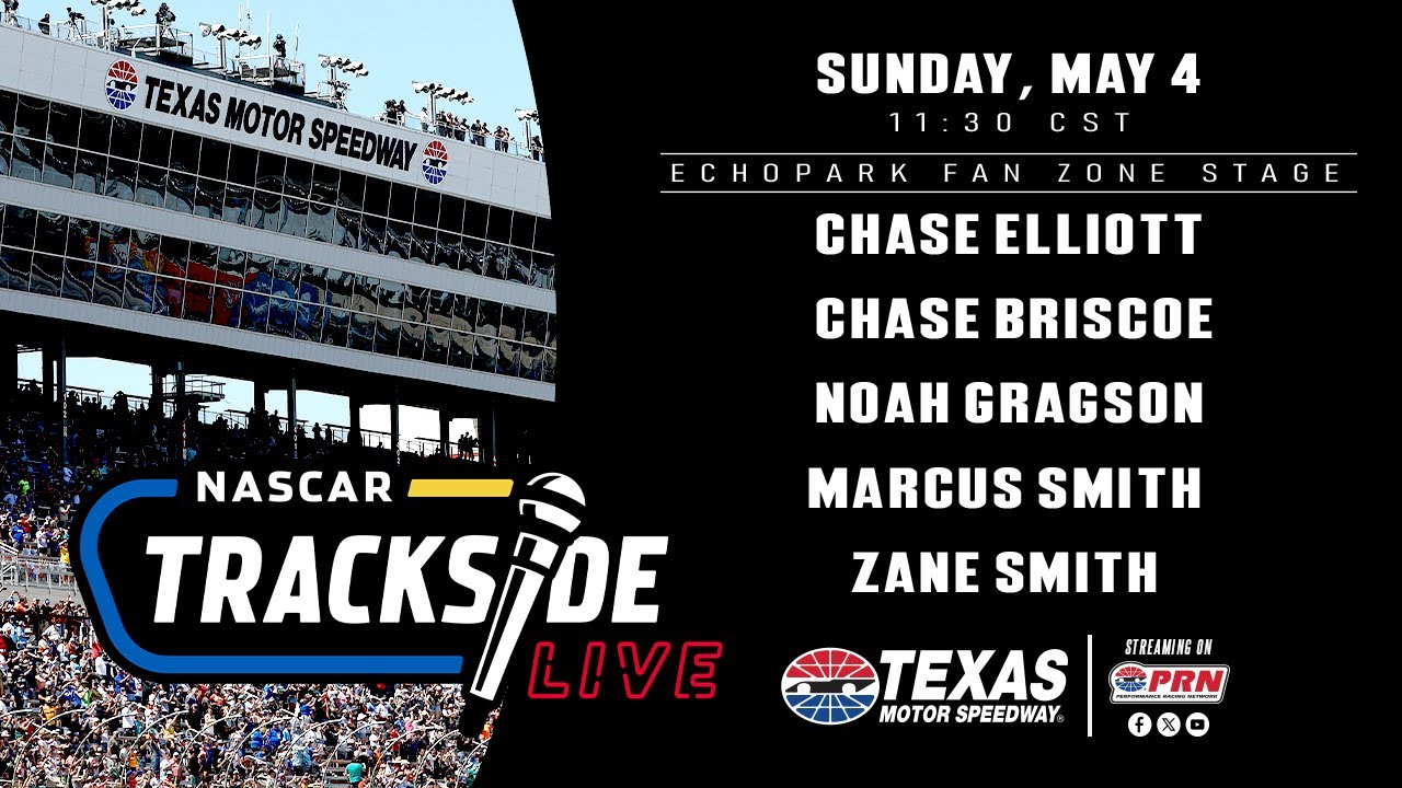 Trackside Live from Texas Motor Speedway - YouTube