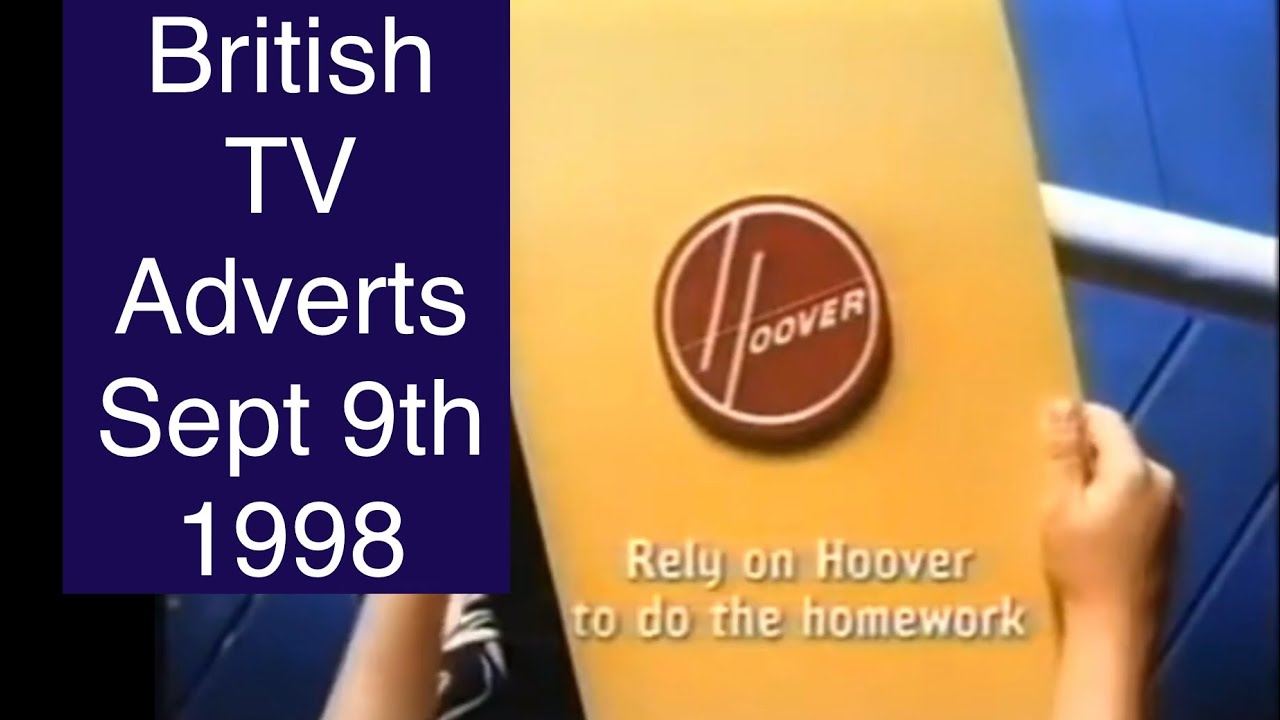 British TV Adverts September 9th 1998 - YouTube