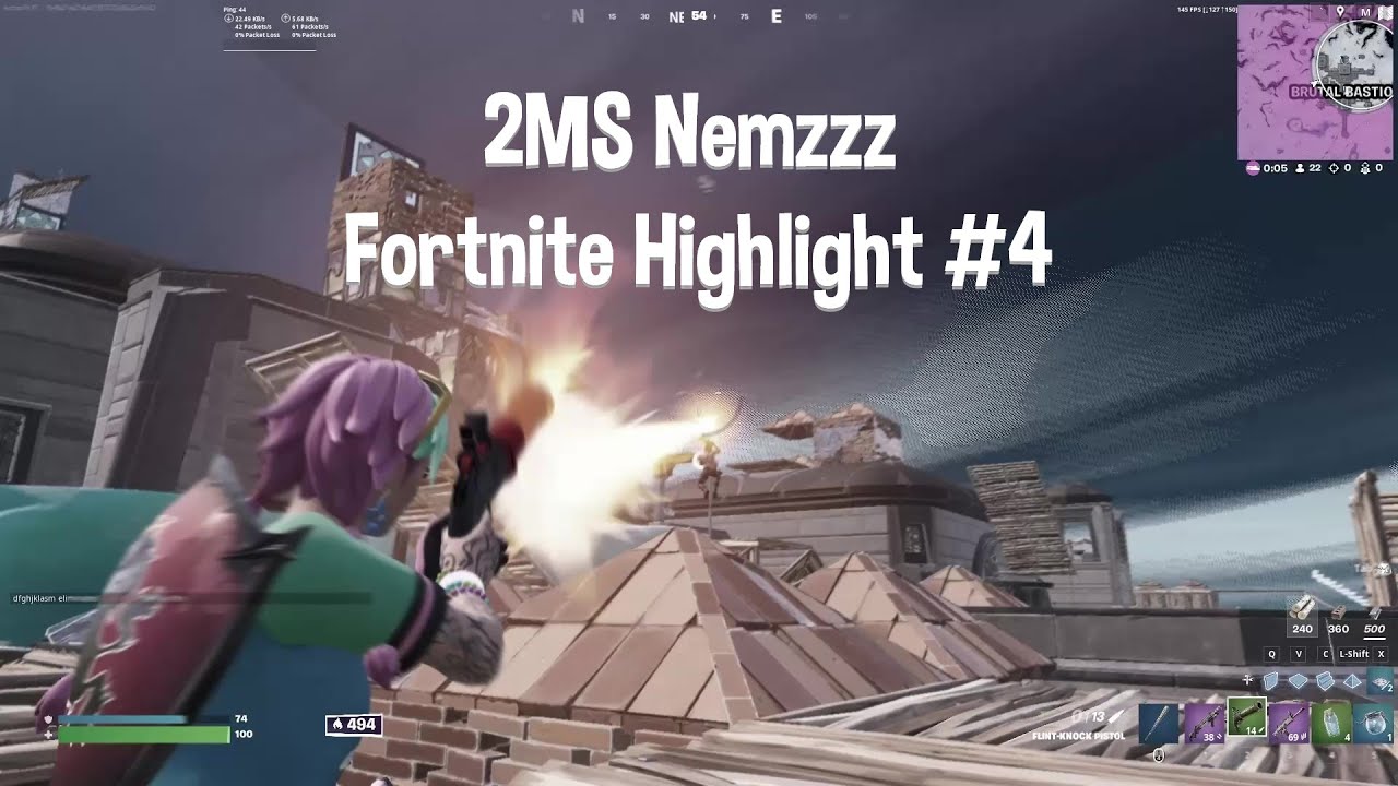 2MS Nemzzz - Fortnite Highlight #4 - YouTube