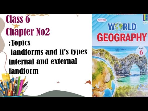 Class 6 Geography Chapter No 2:||Topics: landforms and it's types ...
