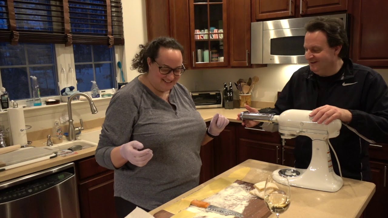 Cooking with Joe- Homemade Pasta Night - YouTube