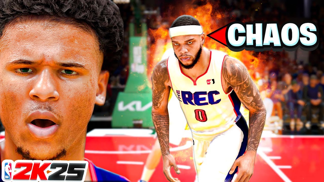 The Most TERRIFYING Rec Random In NBA 2K25! - YouTube