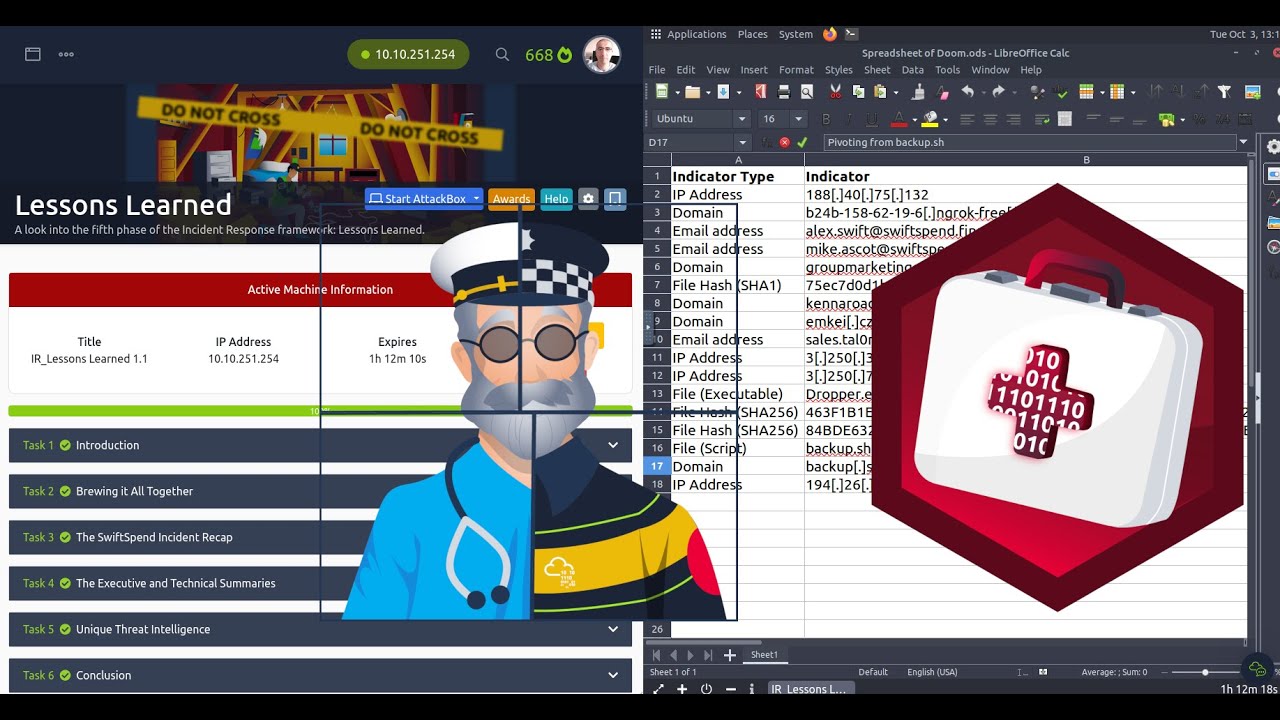 Lessons Learned - TryHackMe - - YouTube