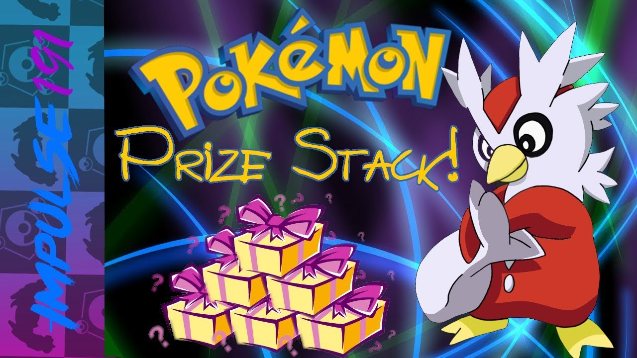 Pokemon Prize Stack! - Battle Event (Win Pokemon) - YouTube