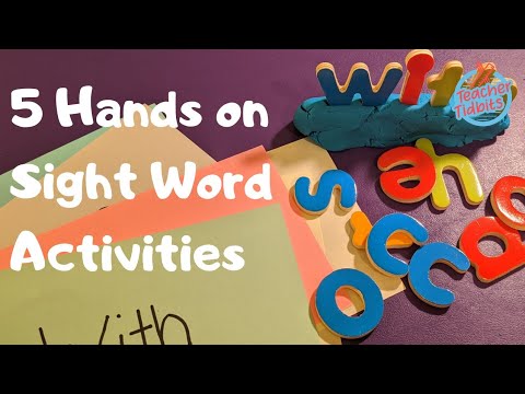 5 Hands on Sight Word Activities - YouTube