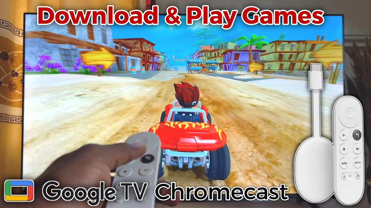 How to Download and Play Games on Chromecast with Google TV - YouTube
