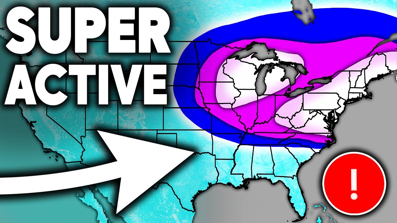 Models Show a Hyper-Active Snow Pattern... - YouTube